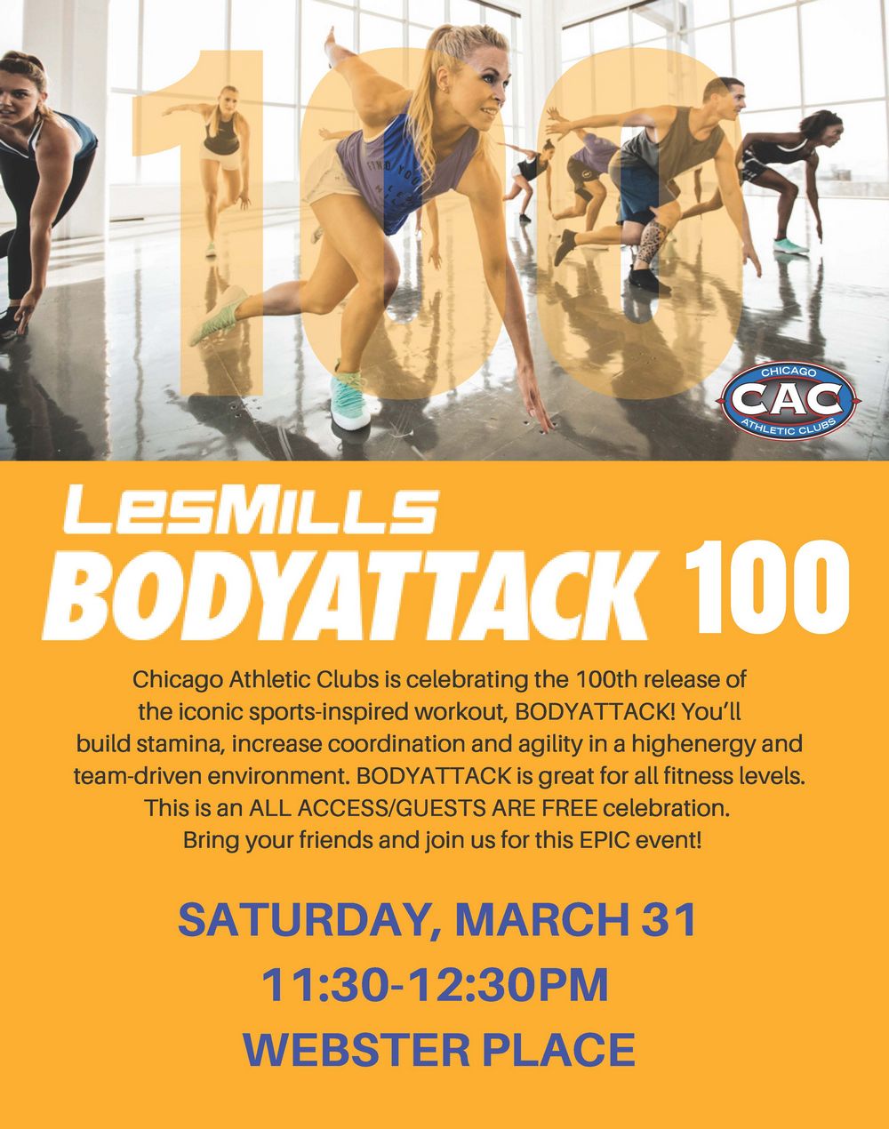 BODYATTACK 100 Celebration
